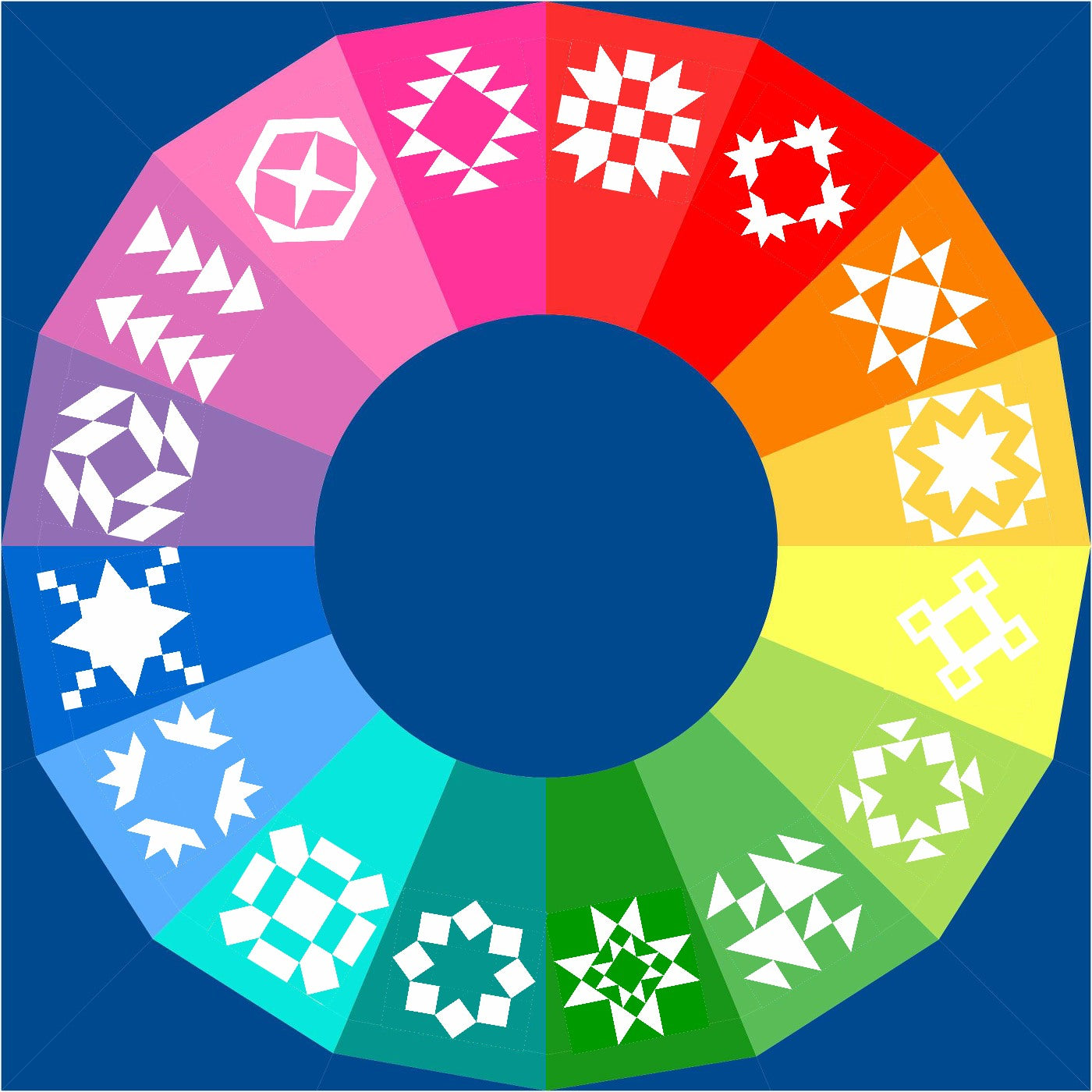 Shades of Scotland Paper Pieced Quilt Pattern – Quiet Play Designs